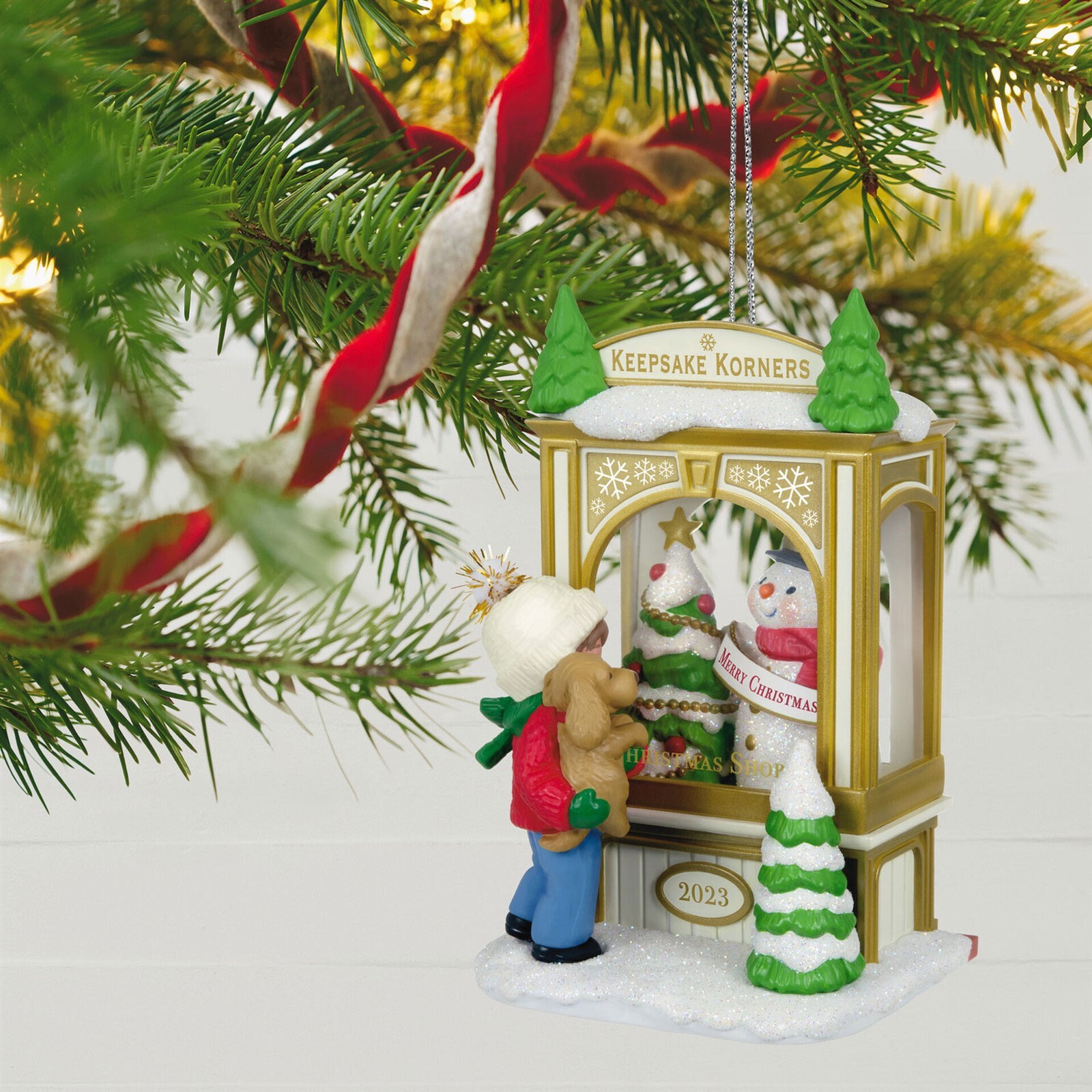 2023 Hallmark Christmas Window 21st Exclusive Keepsake Ornament Club | eBay