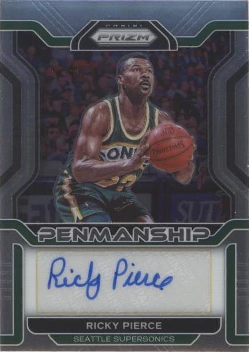 2021-22 Panini Prizm - Penmanship Ricky Pierce #PM-RPC (AU) for sale ...