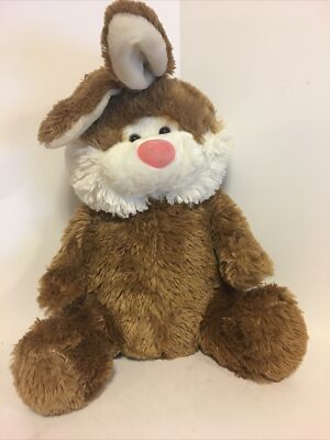 Dan Dee Collector’s Choice Bunny Rabbit Plush 10” Brown White Stuffed ...