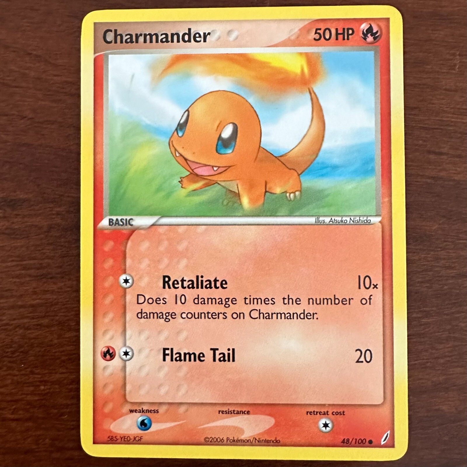 Charmander 48/100 Common EX Crystal Guardians Pokemon Card | eBay