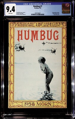 Humbug #7, Paul Emile Chabas September Morn painting homage, CGC 9.4 ...