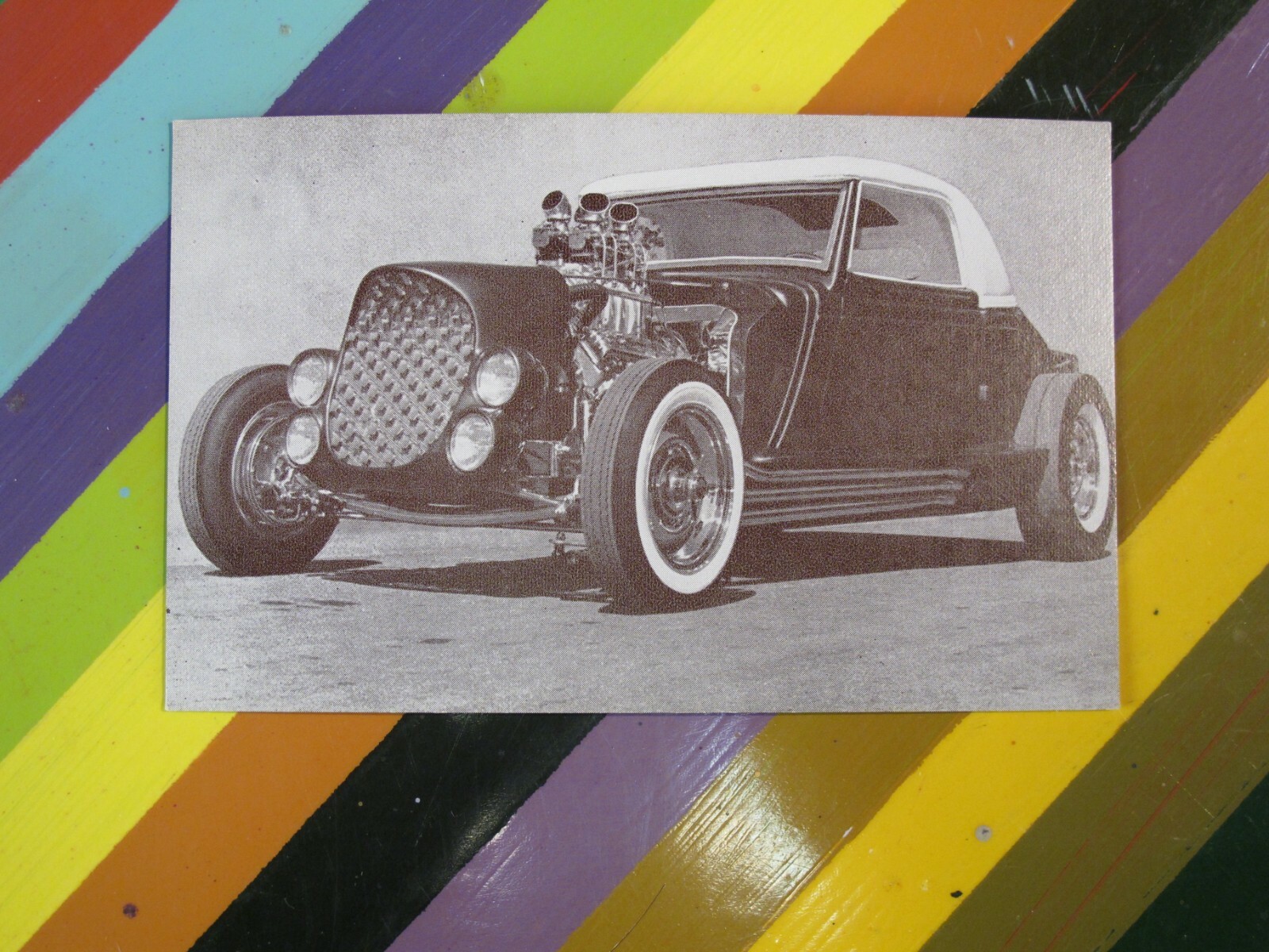 vtg 1960s Hot Rod cards postcards - Intl. Championship Auto Shows | eBay