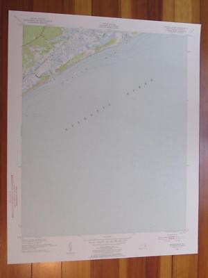 Browns Inlet North Carolina 1955 Original Vintage USGS Topo Map | eBay
