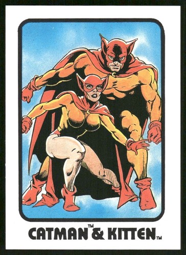 Catman & Kitten 1993 Femforce Comic Superhero Card #25 (NM) | eBay