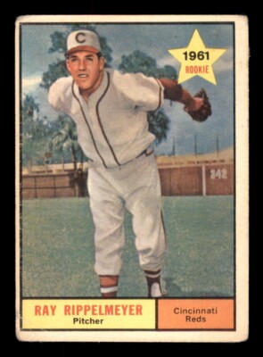 1961 Topps Baseball #276 Ray Rippelmeyer GD *e2 | eBay
