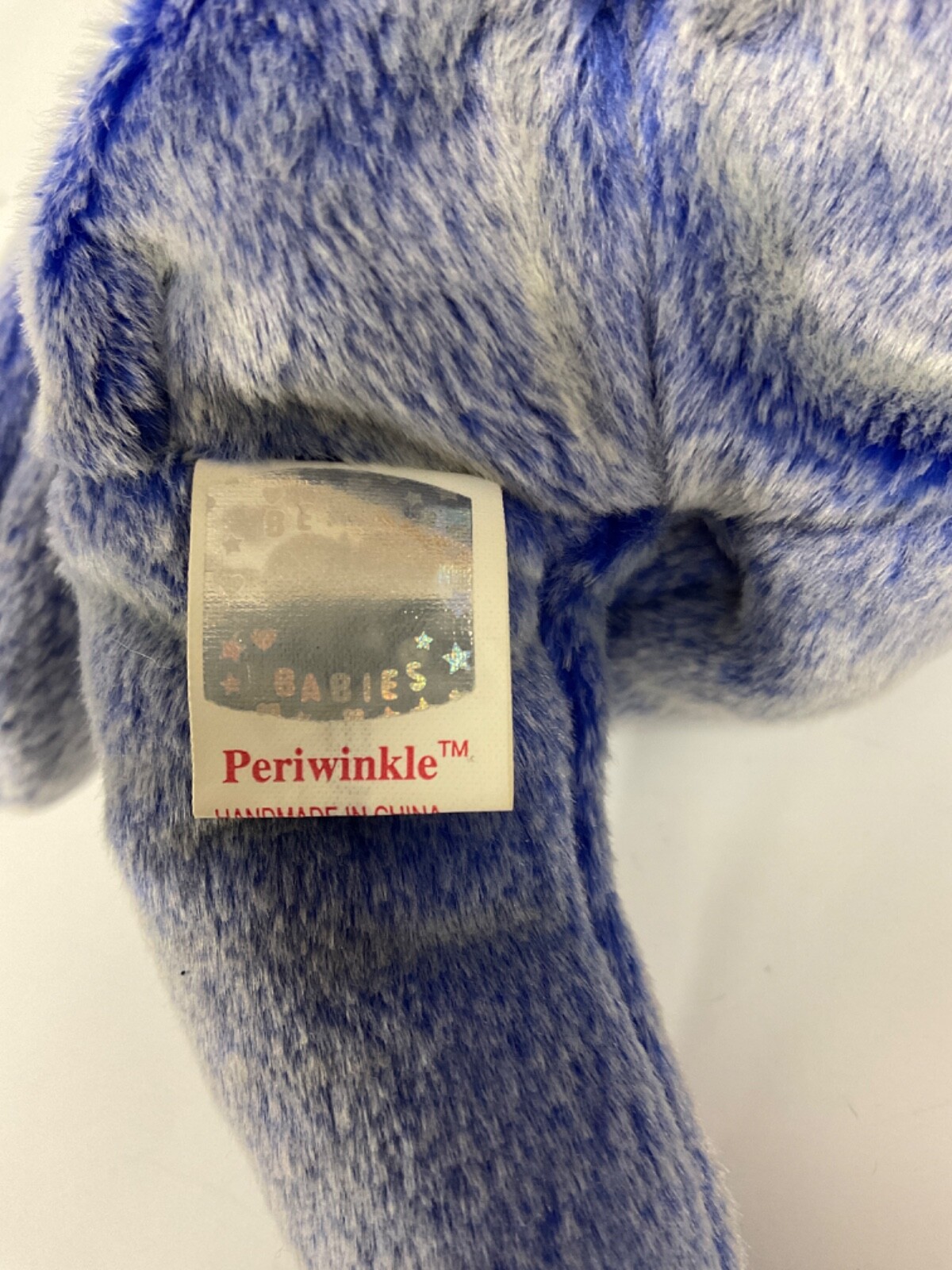 TY Beanie Baby ~ PERIWINKLE The e-Bear ~ 2000 ~ #4400 ~ (8.5 inch ...