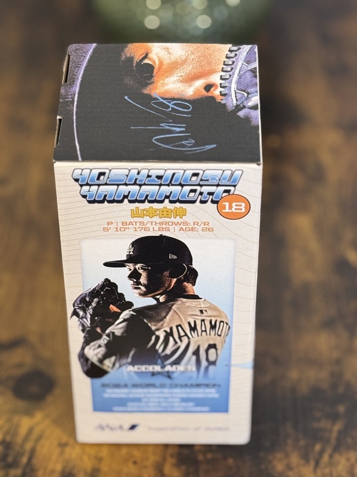 Yoshinobu Yamamoto Bobblehead LA Dodgers SGA 7/2/25 | eBay