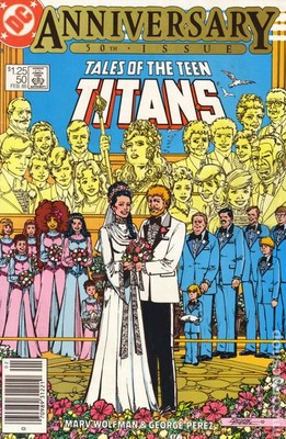 New Teen Titans #50N FN 6.0 1985 Stock Image | eBay
