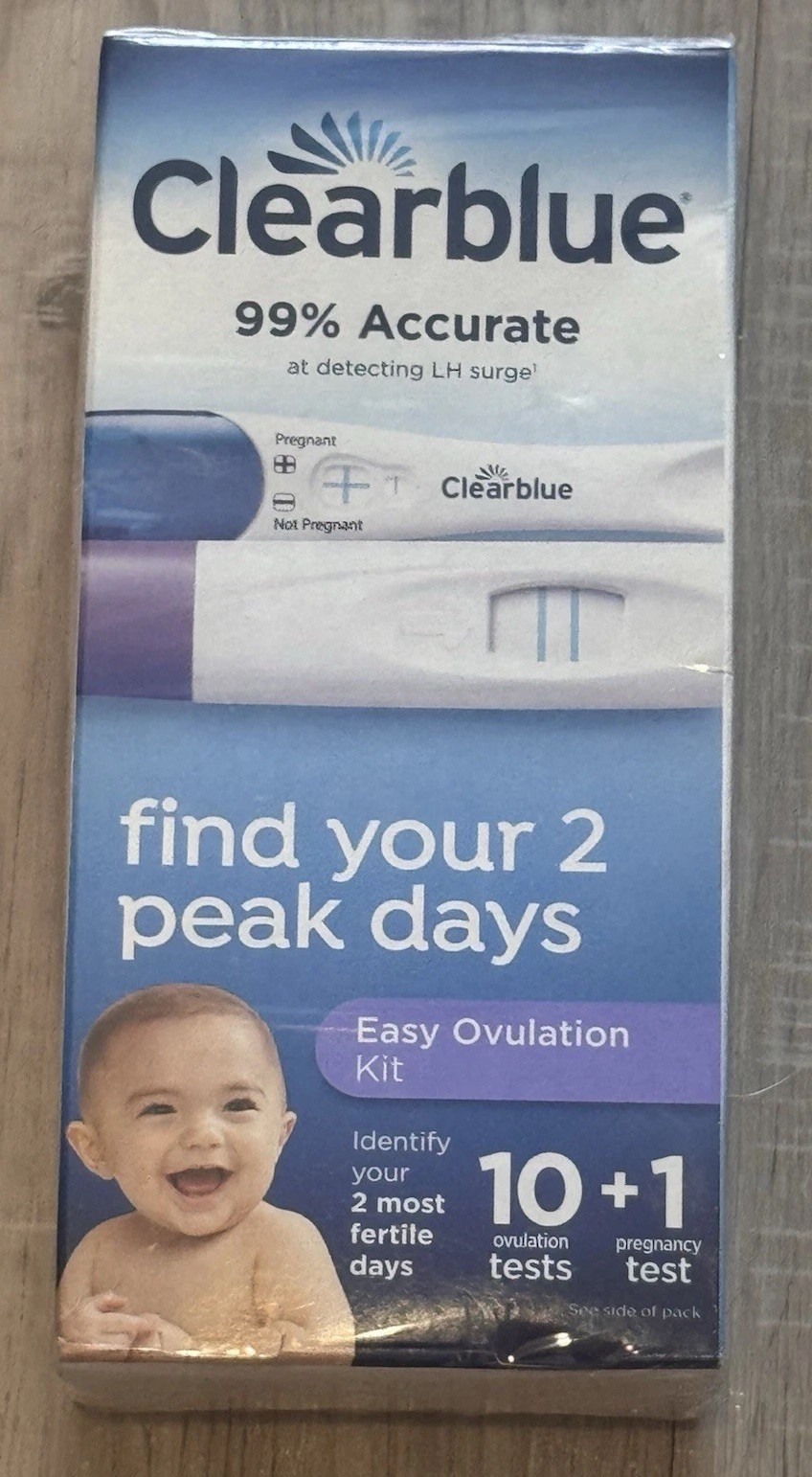 Clearblue Complete Starter Pregnancy Ovulation Kit - Blue for sale ...