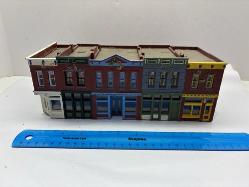 Ho Scale Buildings. Downtown Shops/ Strip Mall. Lot14 | eBay