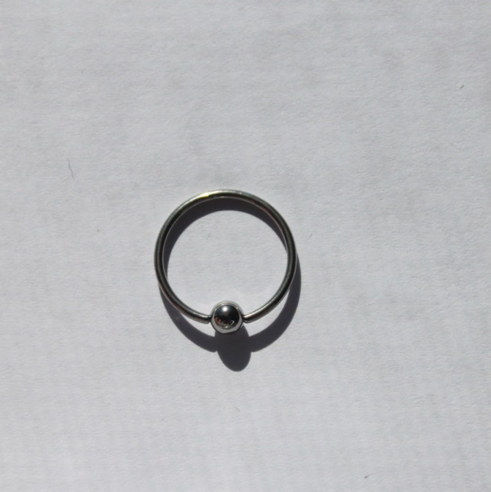 16g CBR Captive Bead Ring Body Piercing Stainless Steel | eBay