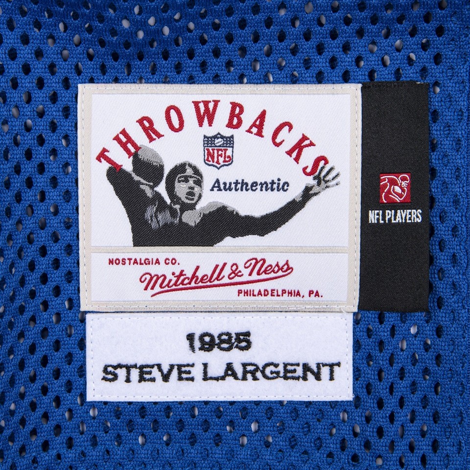 Mens Mitchell & Ness NFL AUTHENTIC JERSEY SEAHAWKS 1985 STEVE LARGENT ...