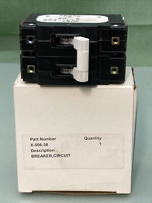 NEW GENUINE KOHLER X-506-38 CIRCUIT BREAKER - 50 A - 250 V - 2 POLE | eBay