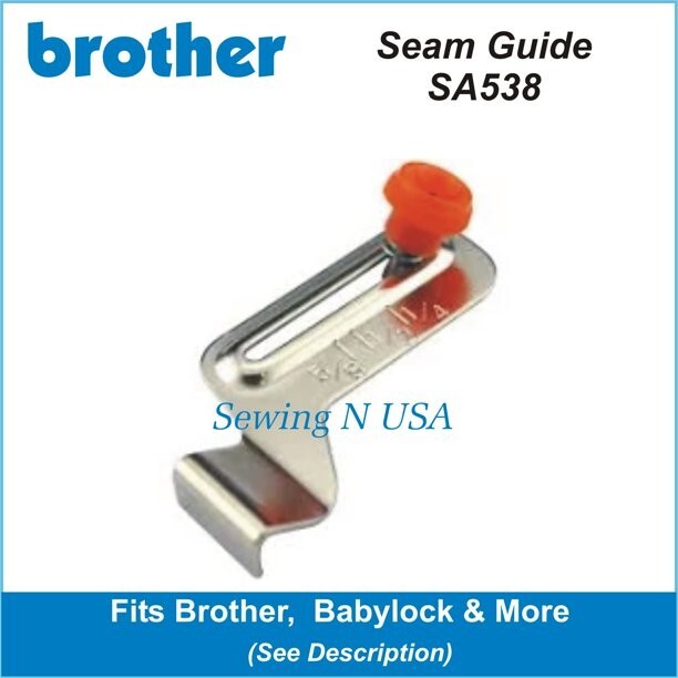 SEAM GUIDE TO FIT BROTHER SEWING MACHINES SG1 SA538 NEW | eBay