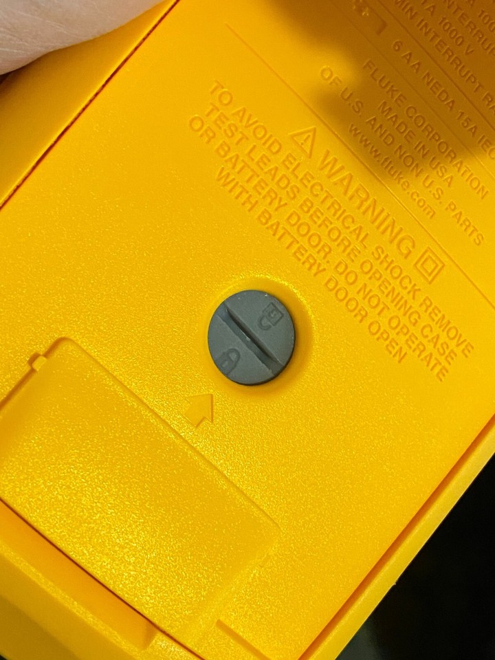 Battery Door for Fluke 287 289 cover lid multimeters tapa pilas ...