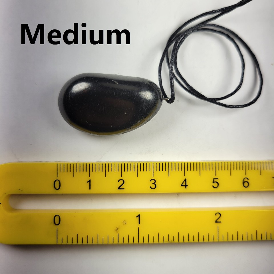 Shungite World Shungite Pendant Tumbled - Medium | eBay