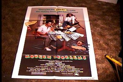 MODERN PROBLEMS ORIG MOVIE POSTER 1981 CHEVY CHASE | eBay