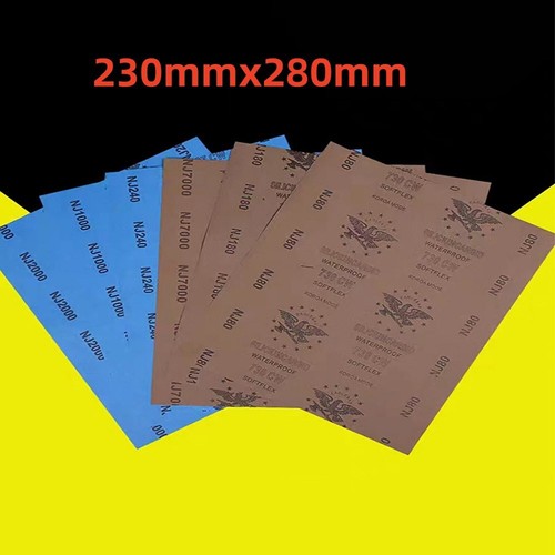 230mmx280mm Wet And Dry Sandpaper 80-10000 Grit Abrasive Sanding Paper ...