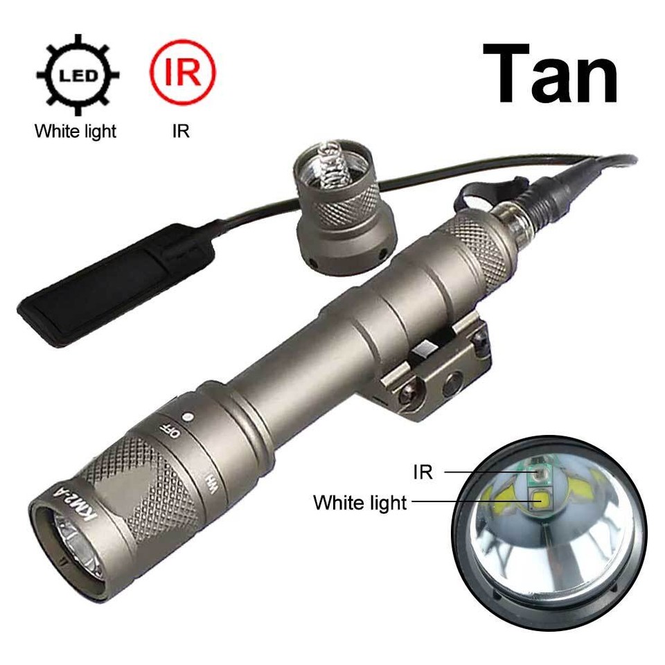 M600V M600V-IR Weapon Gun Light LED Light And IR Infrared Output ...