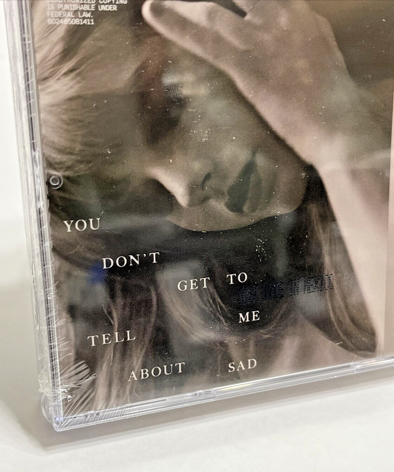 Taylor Swift The Tortured Poets Department TTPD Deluxe CD “The Bolter ...