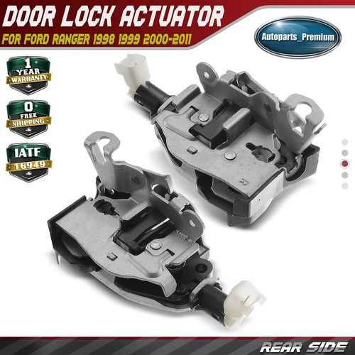 Pair Kit Door Latch Lock Assembly Lower Rear Left & Right for Ford ...