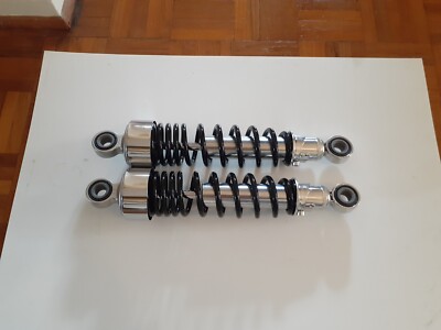 New TRIUMPH 2019 Bonneville T120 Genuine Rear Shocks Overall Length 15. ...