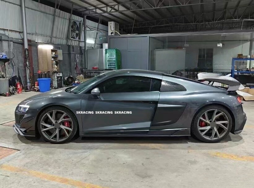 For 2020-2023 Audi R8 V10 Dry Carbon Fiber Door Fenders Side Blade ...