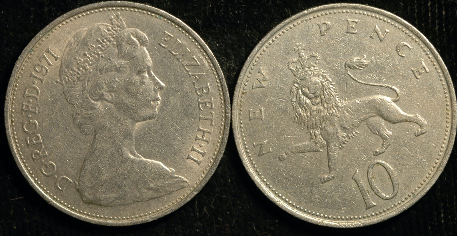 Ten Pence 10p 1968 - 1981 Large Decimal Choose Your Date | eBay UK