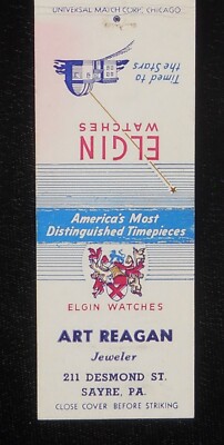 1960s Art Reagan Jeweler Elgin Watches Timed to the Stars 211 Desmond ...