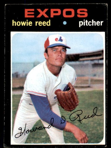 1971 Topps #398 Howie Reed EX | eBay