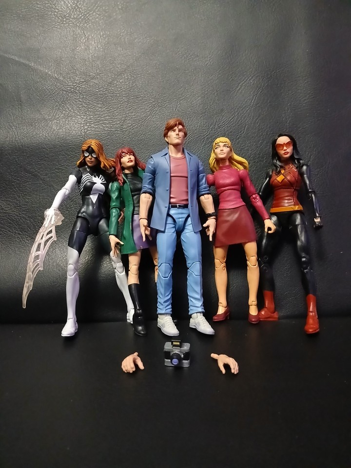 Marvel Legends Vhs Peter Parker Case Fresh* Spiderman Lot Gwen Stacy ...