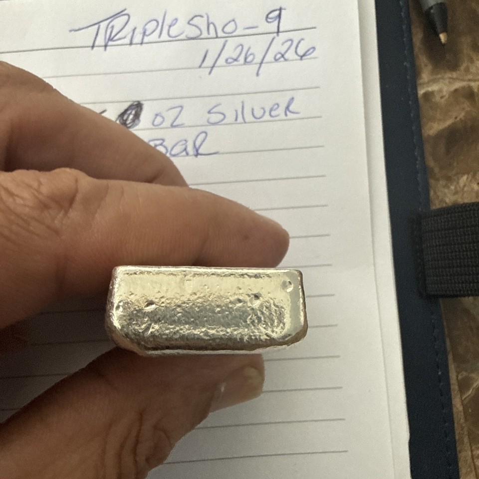 MONARCH PRECIOUS METALS 5oz SILVER 999 FINE BAR | eBay