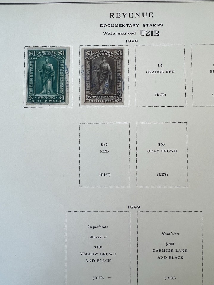 US BOB Stamp Accumulation - Officials Revenue Documentary Post Due | eBay