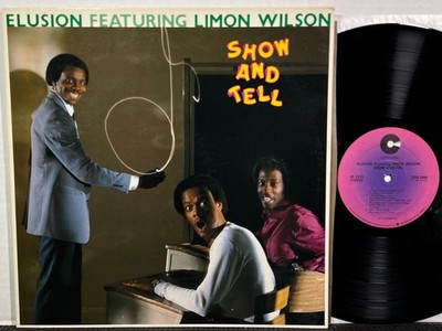 ELUSION Feat LIMON WILSON Show & Tell LP COTILLION DJ PROMO 1982 Boogie ...