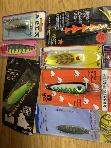 vintage fishing spoons lures | eBay