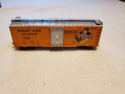 Vintage Hasbro Bachmann Trains Monopoly HO Scale Short Line Train ...