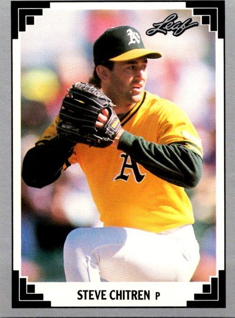 1991 Leaf - #486 Steve Chitren (RC) for sale online | eBay