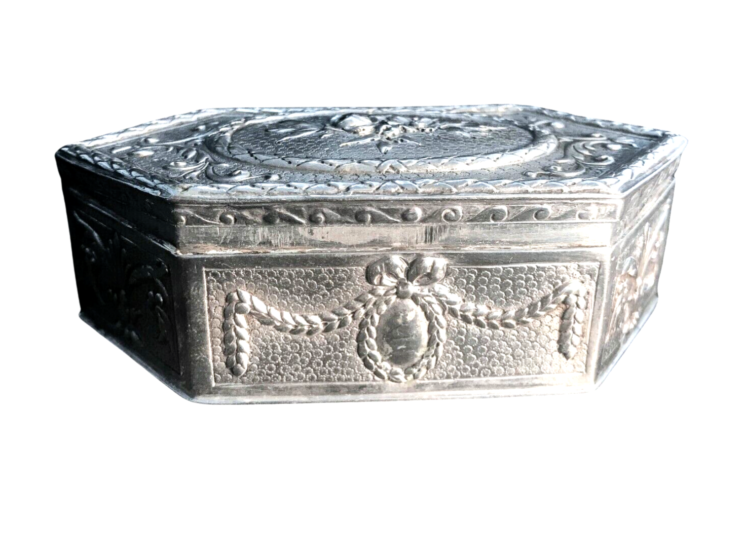 19thc German Hanau Silver Snuff Box, by Neresheimer & Sohne / Gerbruder ...