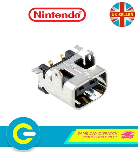 Replacement Charging Power Port Jack Socket for Nintendo 2DS - Flat Leg ...