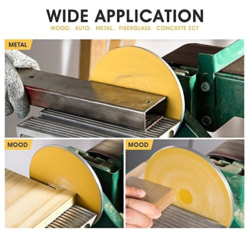 100 Pcs 6 Inch Sanding Discs 150 Grit Sandpapers Roll with Self ...