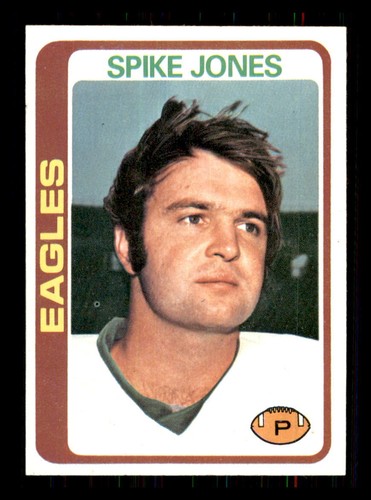 1978 Football Topps Spike Jones Philadelphia Eagles #118 2 | eBay