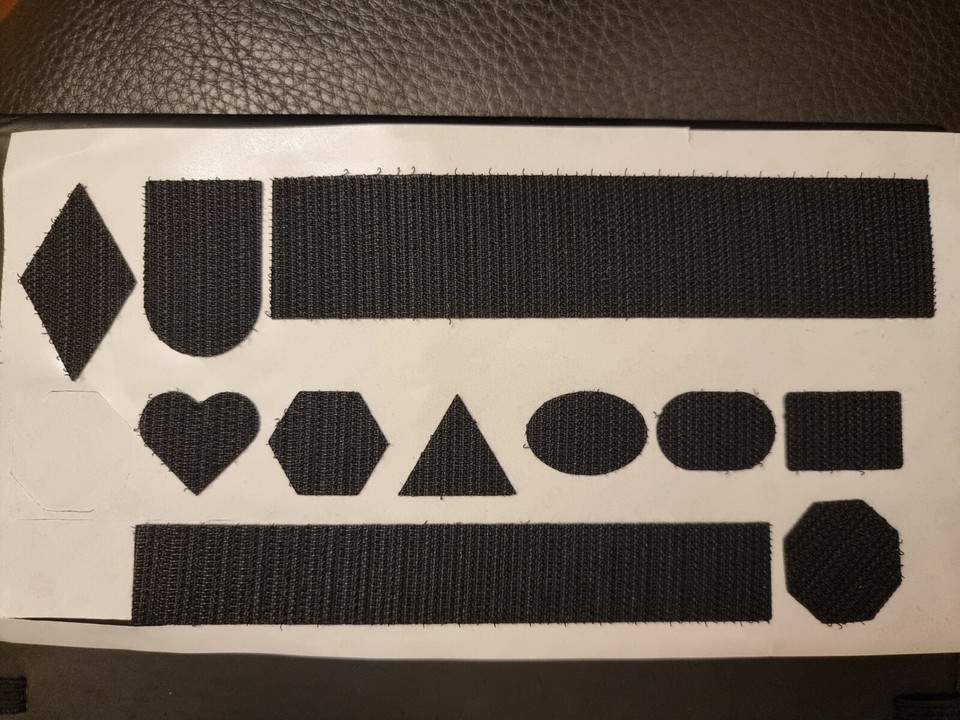 VELCRO® Sticky Pads Hook & Loop Discs – 110mm 120mm 140mm 145mm – Self ...