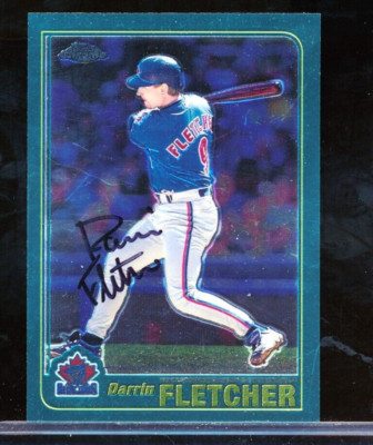 2001 Topps Chrome 249 Darrin Fletcher signed auto autograph BXCP10 | eBay