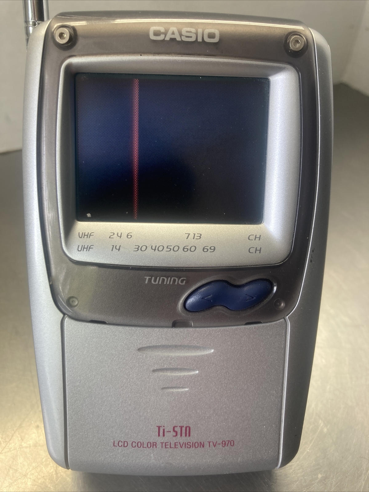 Casio TV-970 2" Analog LCD Television for sale online | eBay