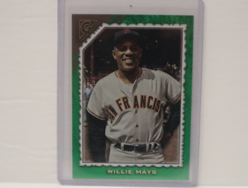 2022 Topps Gallery Green Pattern 35/99 Willie Mays #78 | eBay
