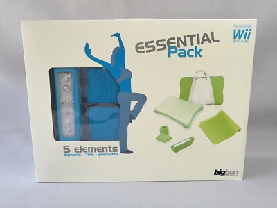 Essential Pack 5 Elements Accessories Nintendo Wii Fit Training New | eBay