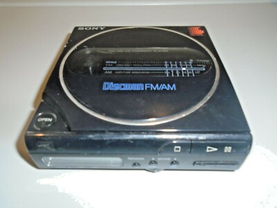 Sony D-T3 Discman Portable CD Player - For Repair or Parts UNTESTED | eBay