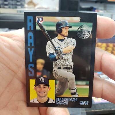 2019 Topps 84 Design Black Brandon Lowe Rc # BL #ed 55/299 | eBay