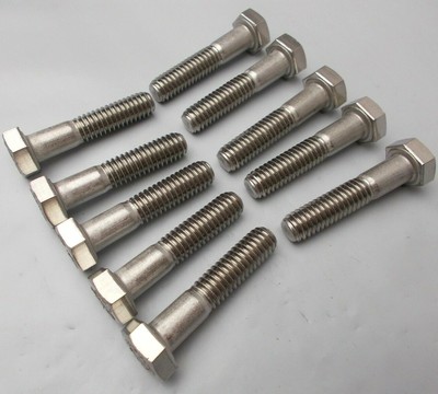 Hex Head Bolt 5/16"-18 x 1-1/2" Long "10 Bolts" Stainless Steel 5/16 ...