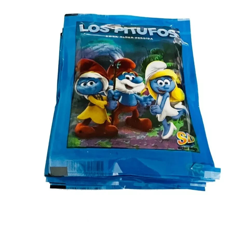 album + 50 envelopes Figuritas Smurf Pitufos - Original Sd Argentina | eBay